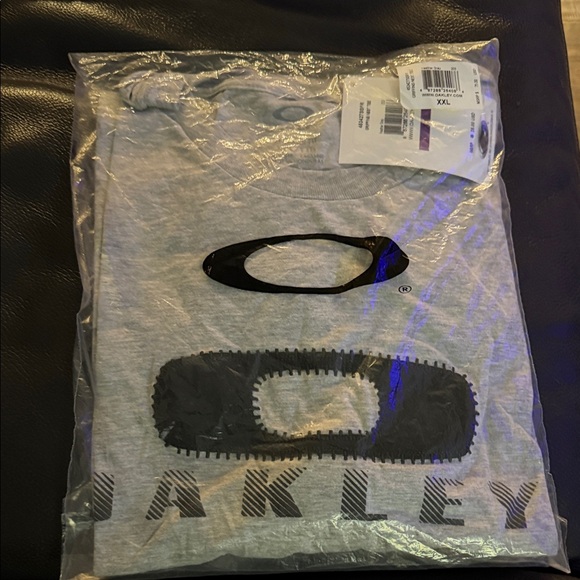 Oakley | Shirts | Oakley Black And Gray Graphic Tee | Poshmark